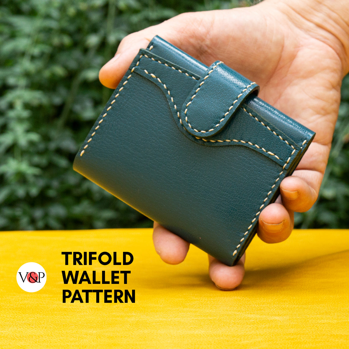 Trifold Wallet, PDF Pattern And Instructional Video by Vasile and Pave – Vasile and Pavel ...