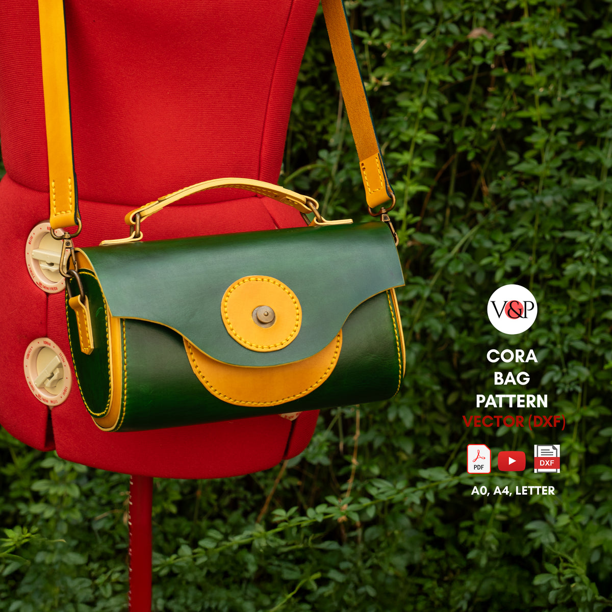 PDF Pattern, DXF and Instructional Video for Cora Bag – Vasile and ...