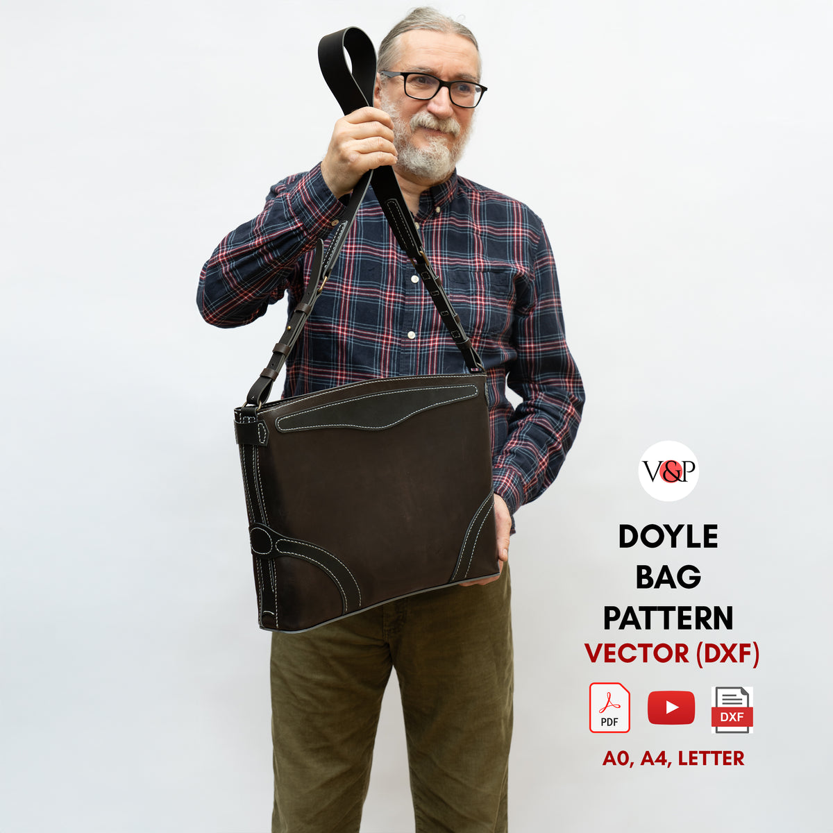 PDF Pattern, DXF and Instructional Video for Doyle Bag – Vasile and ...