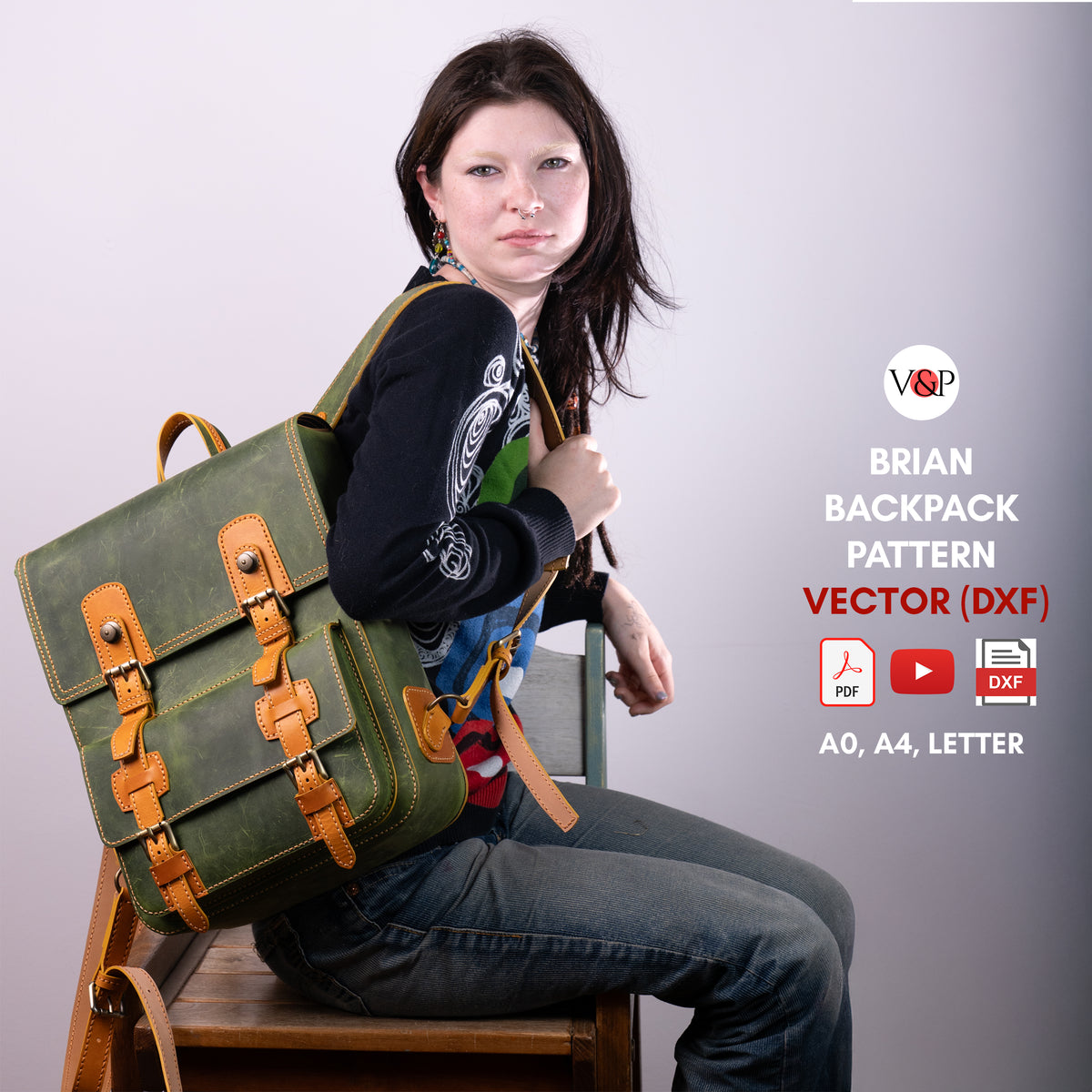 PDF Pattern, DXF and Instructional Video for Brian Backpack – Vasile ...