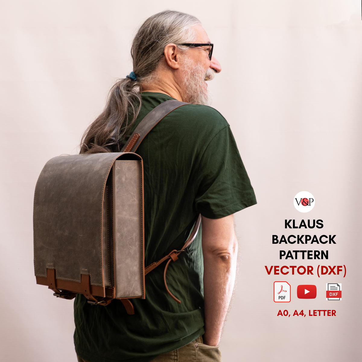 PDF Pattern, DXF and Instructional Video for Klaus Backpack – Vasile ...