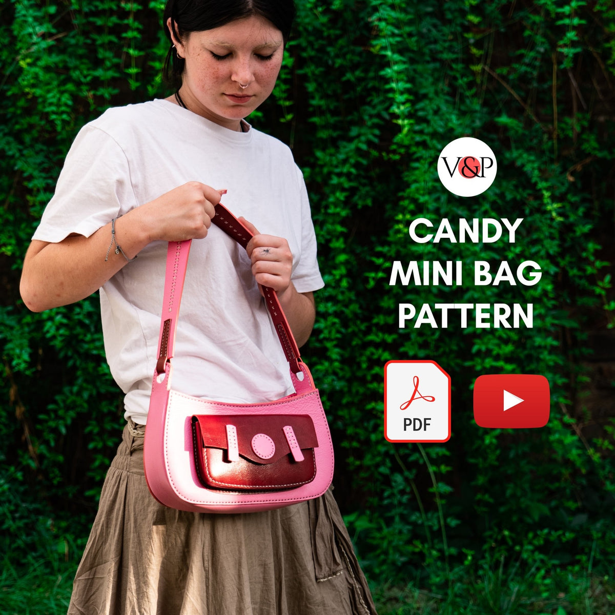 PDF Pattern and Instructional Video for Candy Mini Bag – Vasile and ...