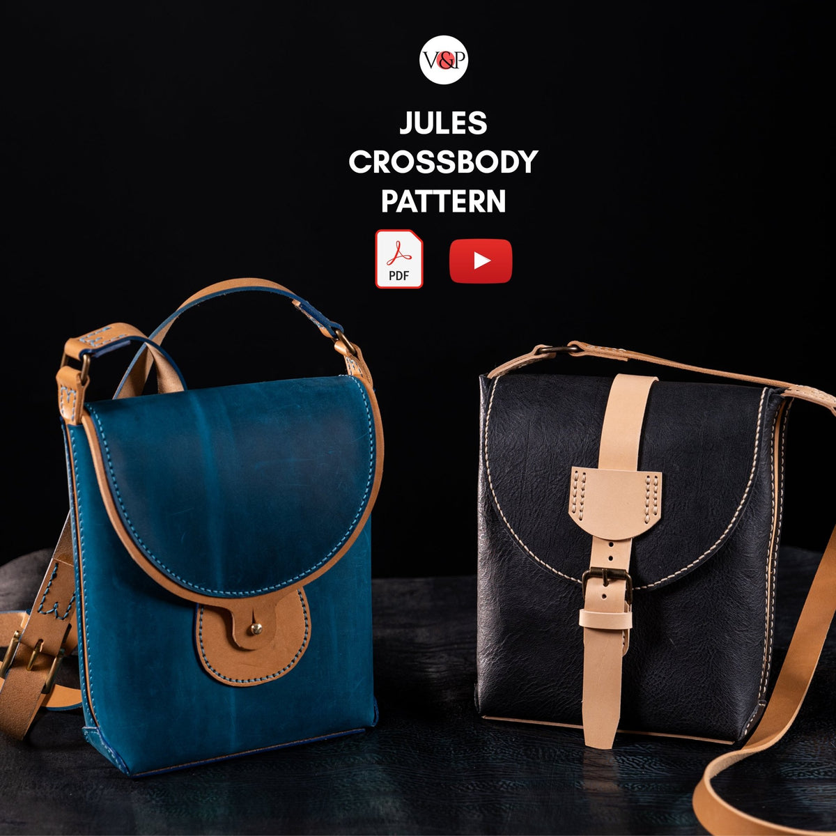 PDF Pattern and Instructional Video for Jules Crossbody Bag – Vasile ...