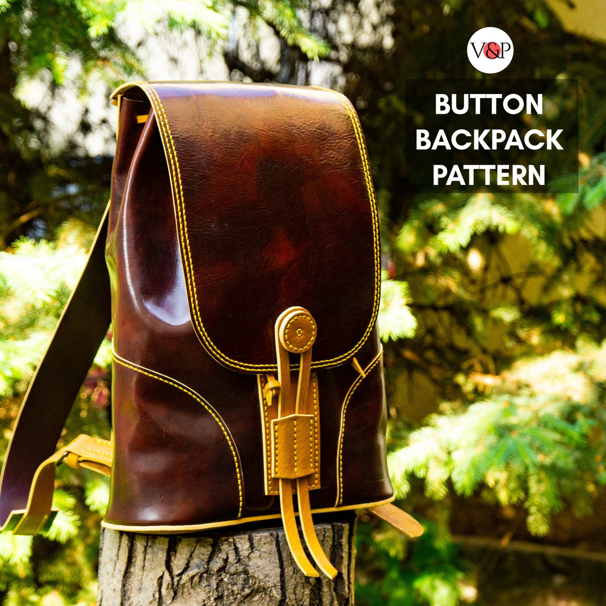 PDF Pattern for Button Backpack and Instructional Video – Vasile and ...
