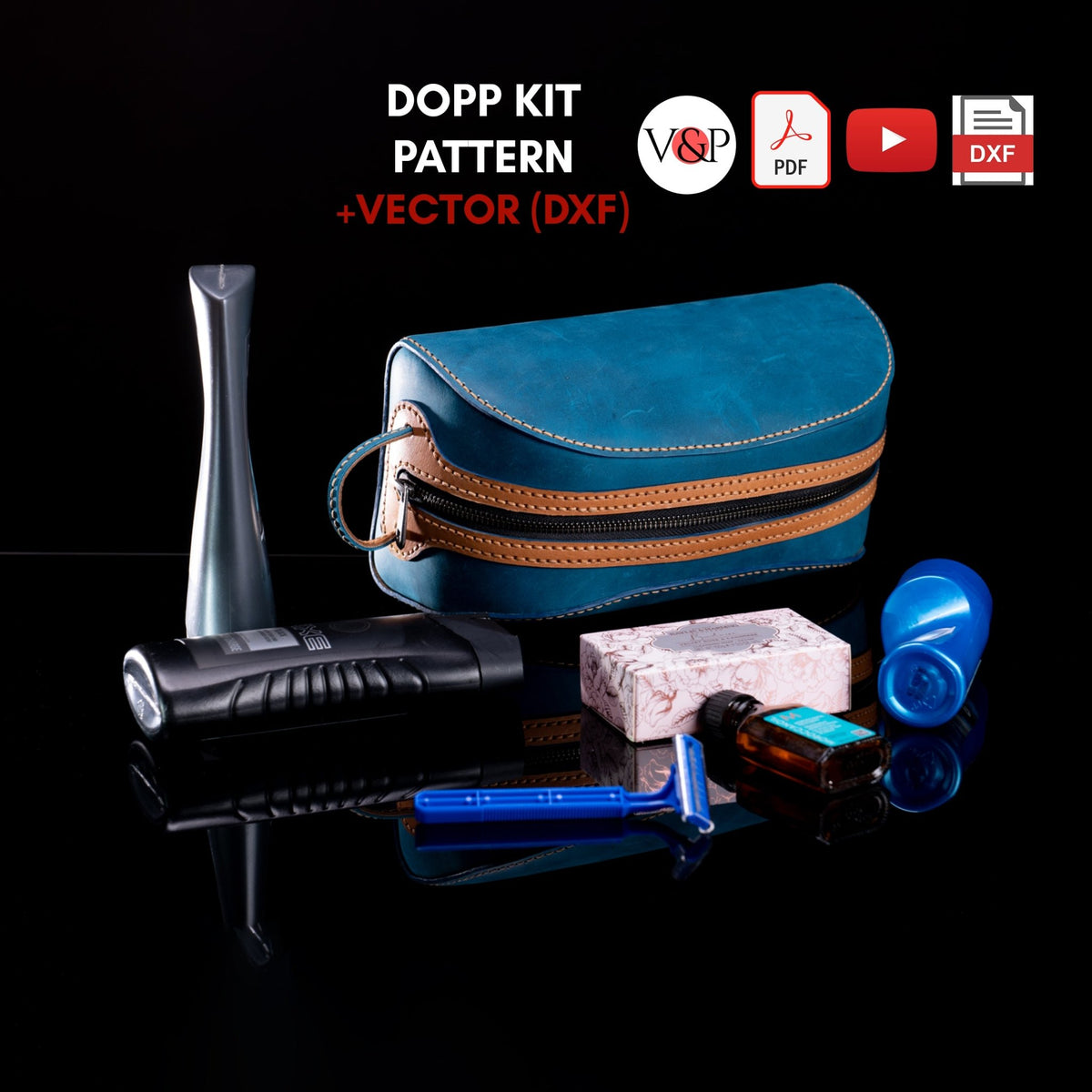 PDF Pattern, Laser DXF File and Instructional Video for Dopp Kit ...